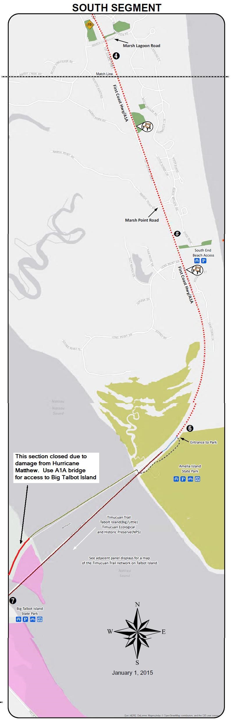Amelia Island Trail Maps